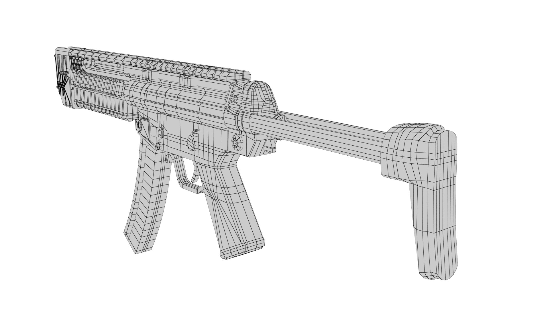 SMG 3D Model - TurboSquid 1757298