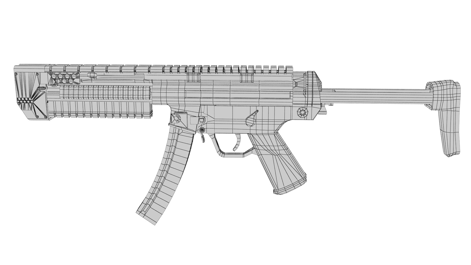 SMG 3D Model - TurboSquid 1757298