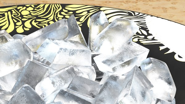 Ice Cubes 3D - TurboSquid 1824320
