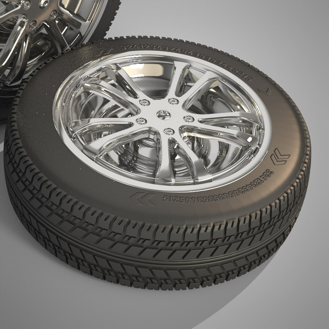3d tire model