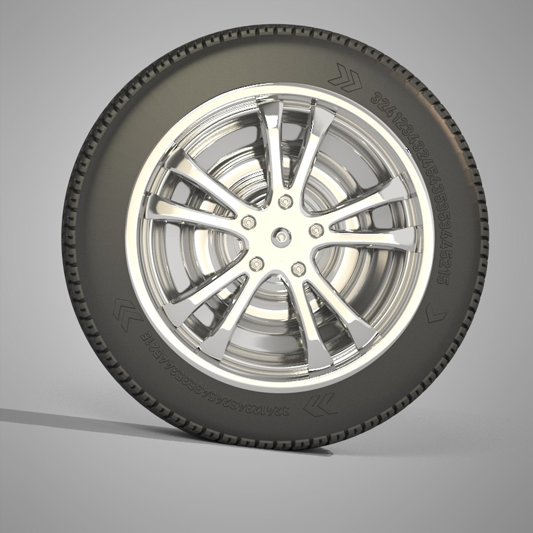3d tire model