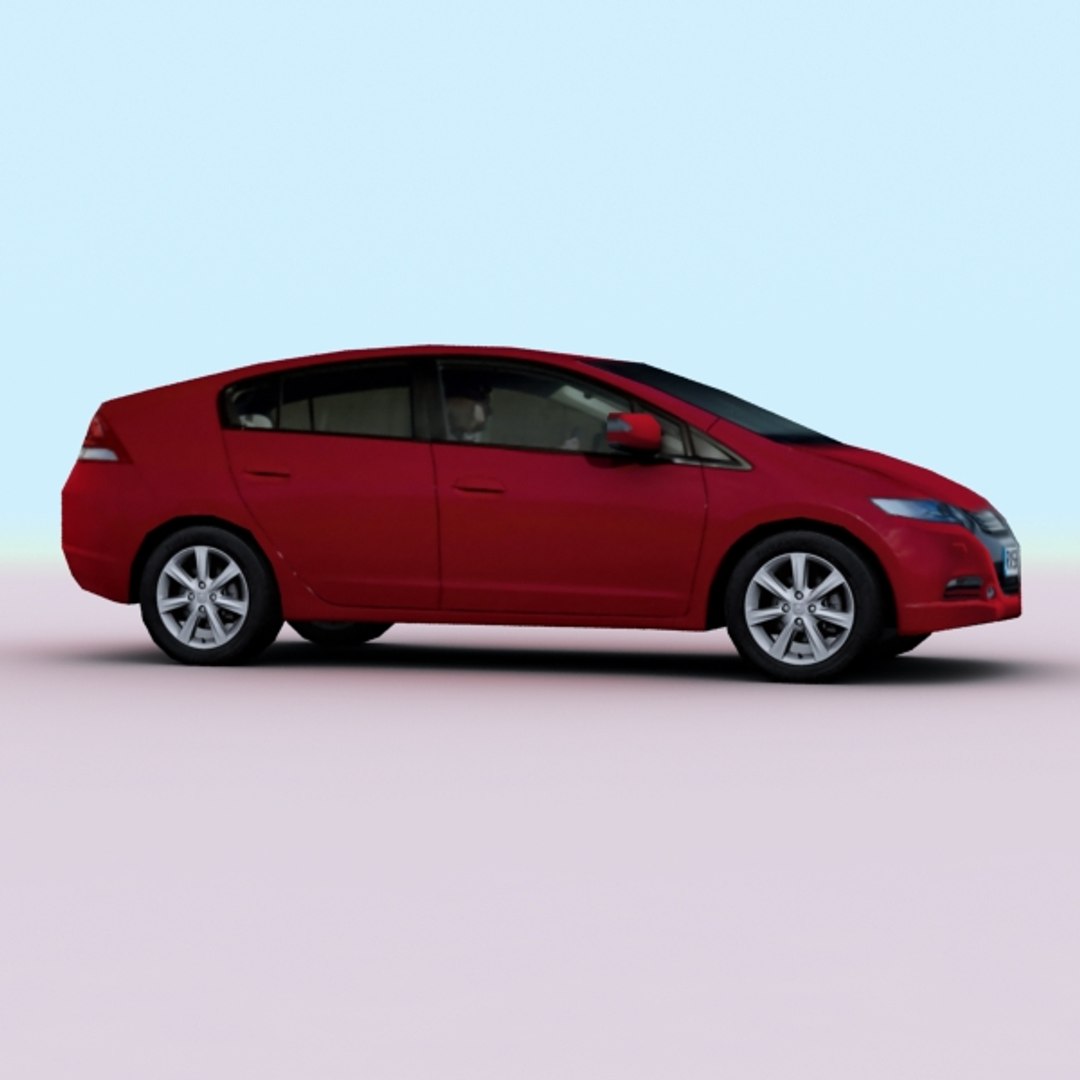 3d Model 2010 Honda Insight Hybrid