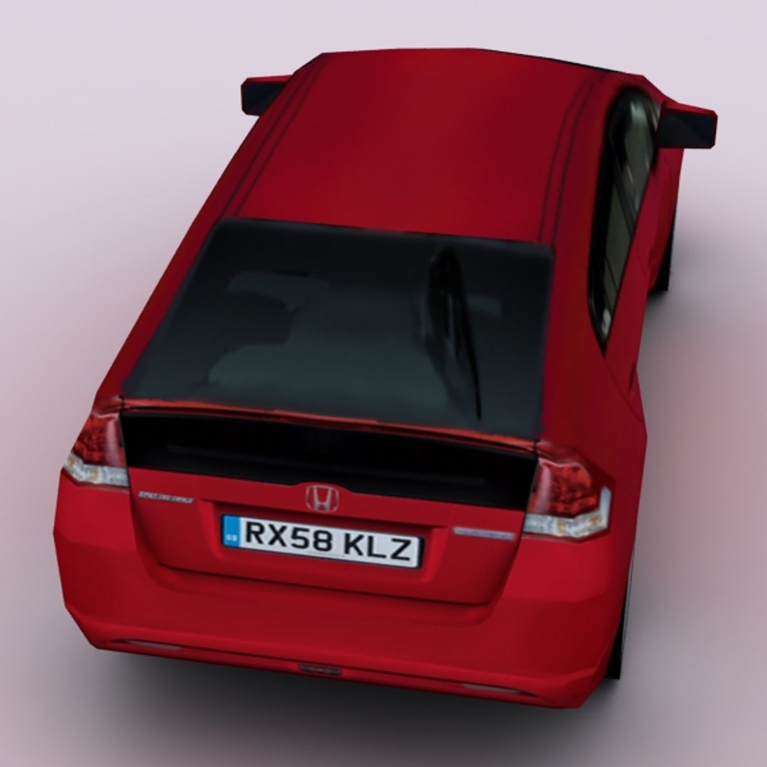 3d Model 2010 Honda Insight Hybrid