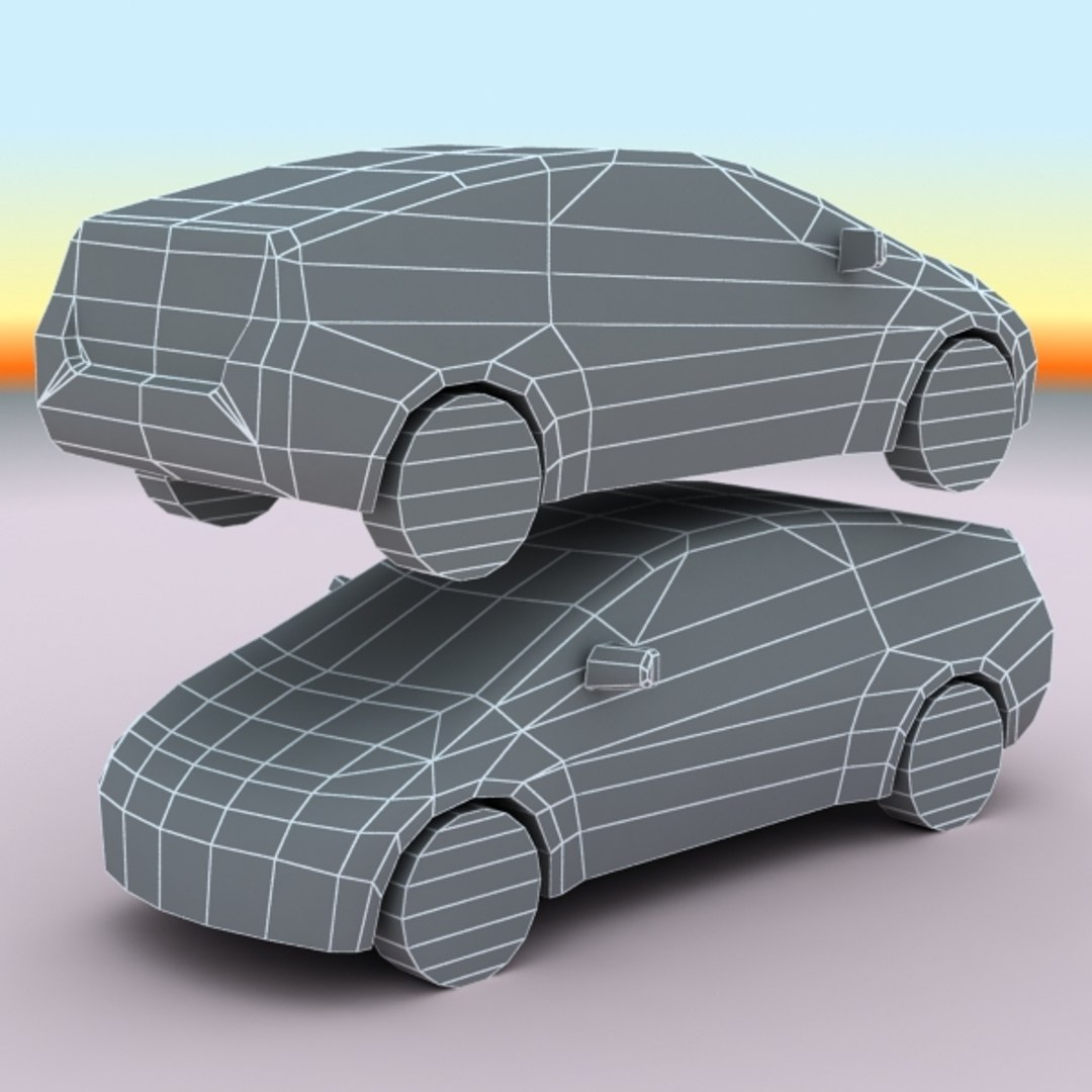3d Model 2010 Honda Insight Hybrid