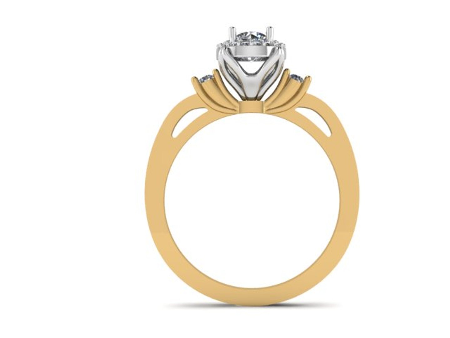 Simple Design Engagement Ring 3D Model - TurboSquid 1199742
