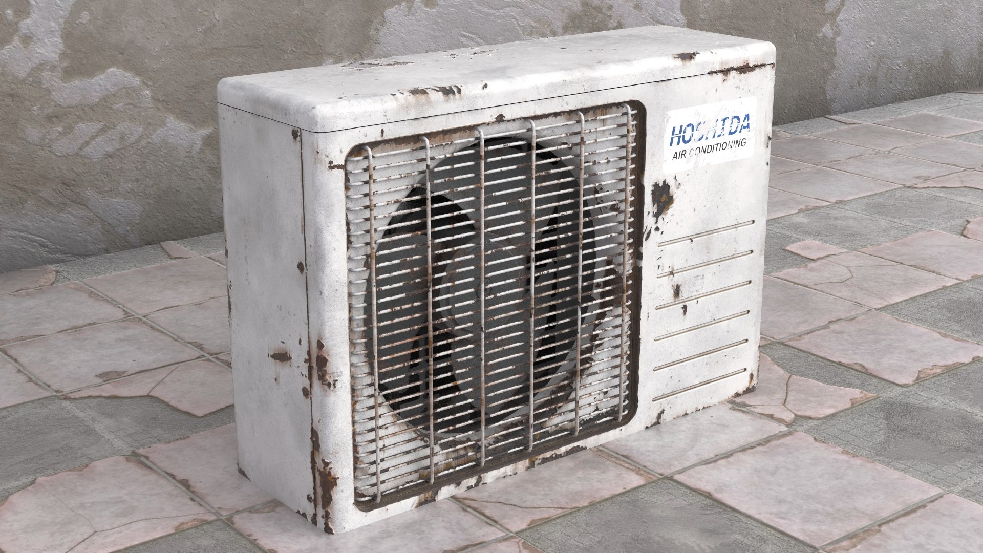 Air Conditioner Old 3D Model - TurboSquid 1611664