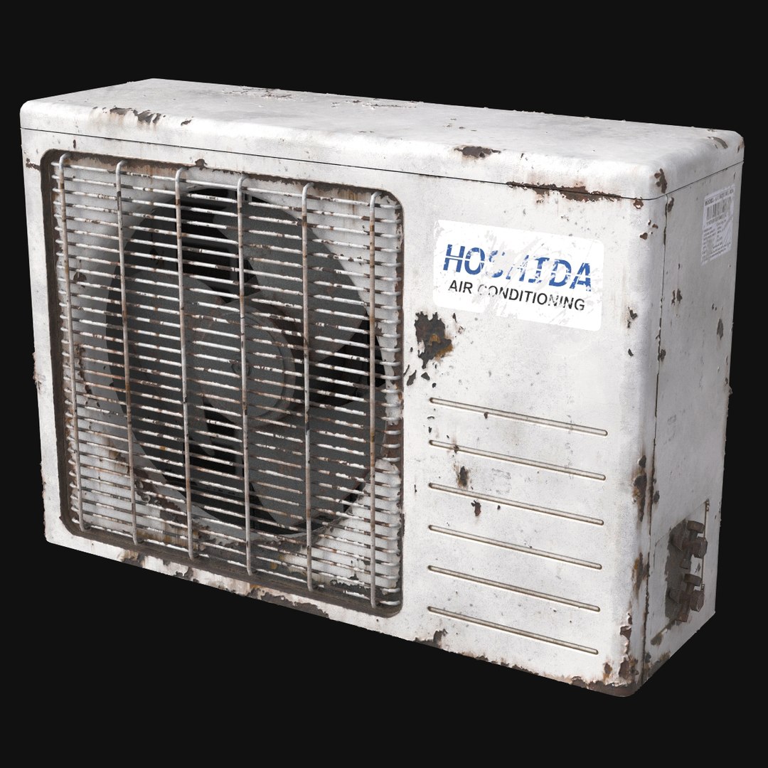 Air Conditioner Old 3D Model - TurboSquid 1611664