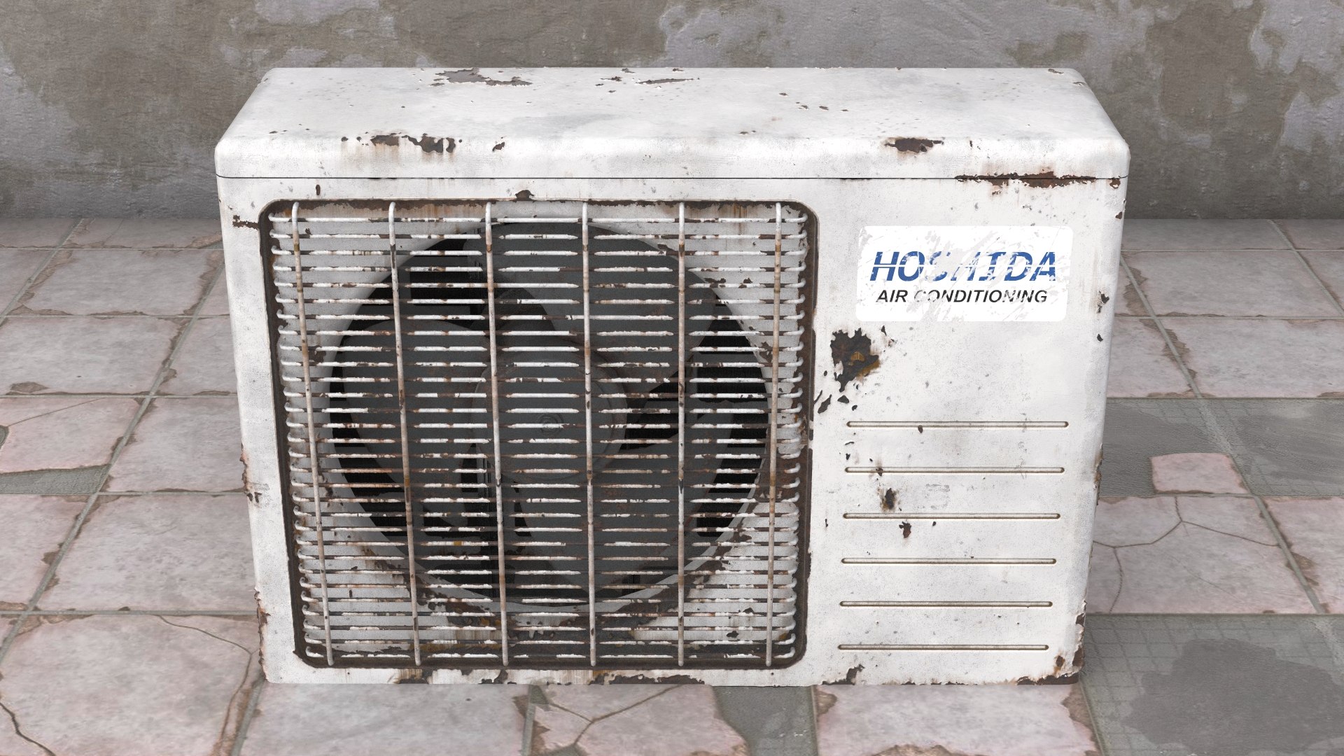 Air Conditioner Old 3D Model - TurboSquid 1611664