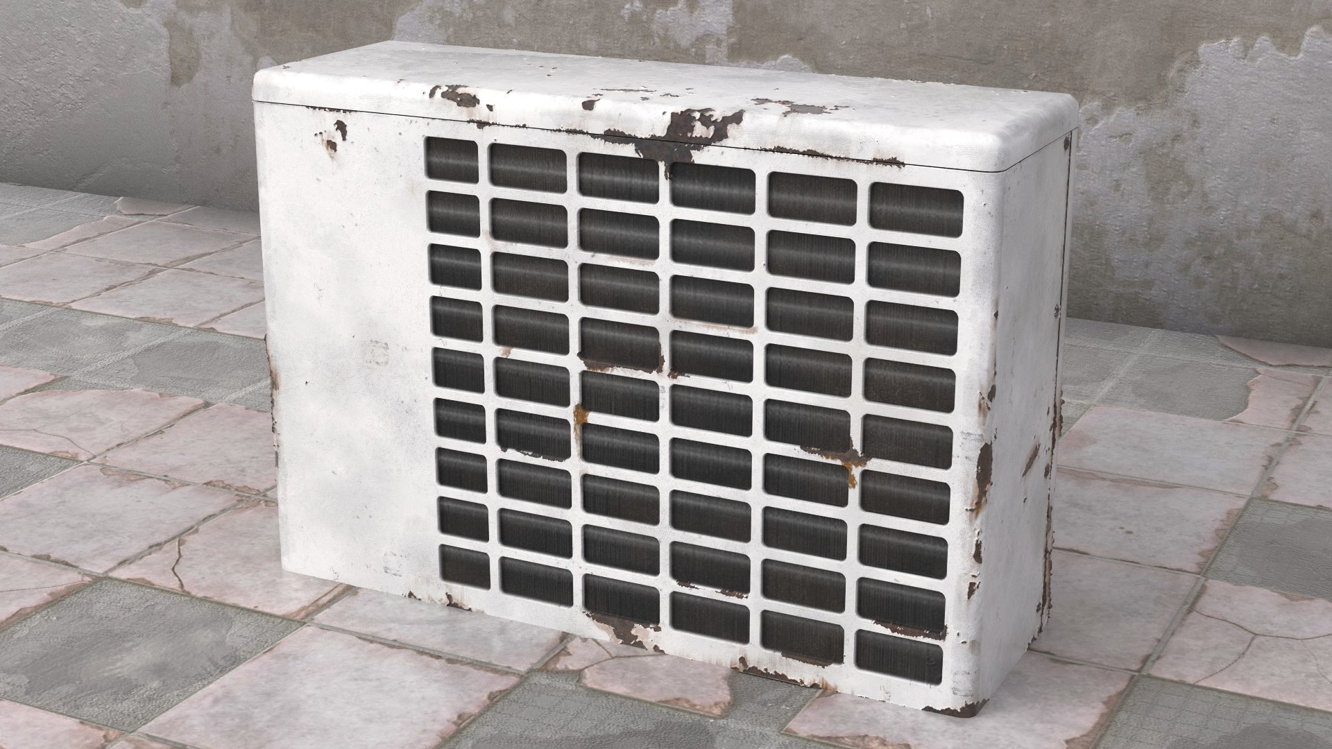 Air Conditioner Old 3D Model - TurboSquid 1611664