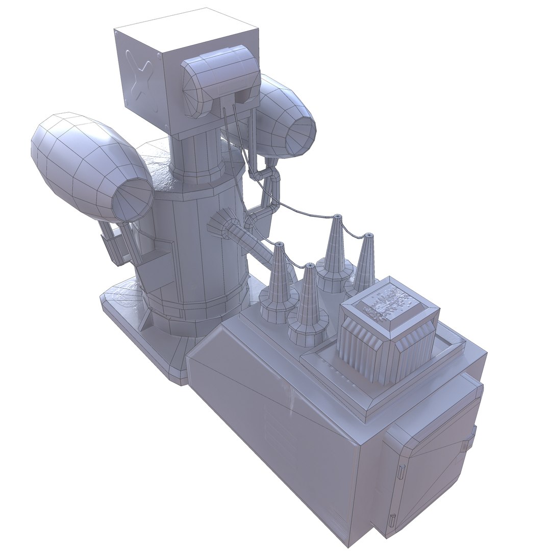 Electric Supply Power 3D Model - TurboSquid 1694835