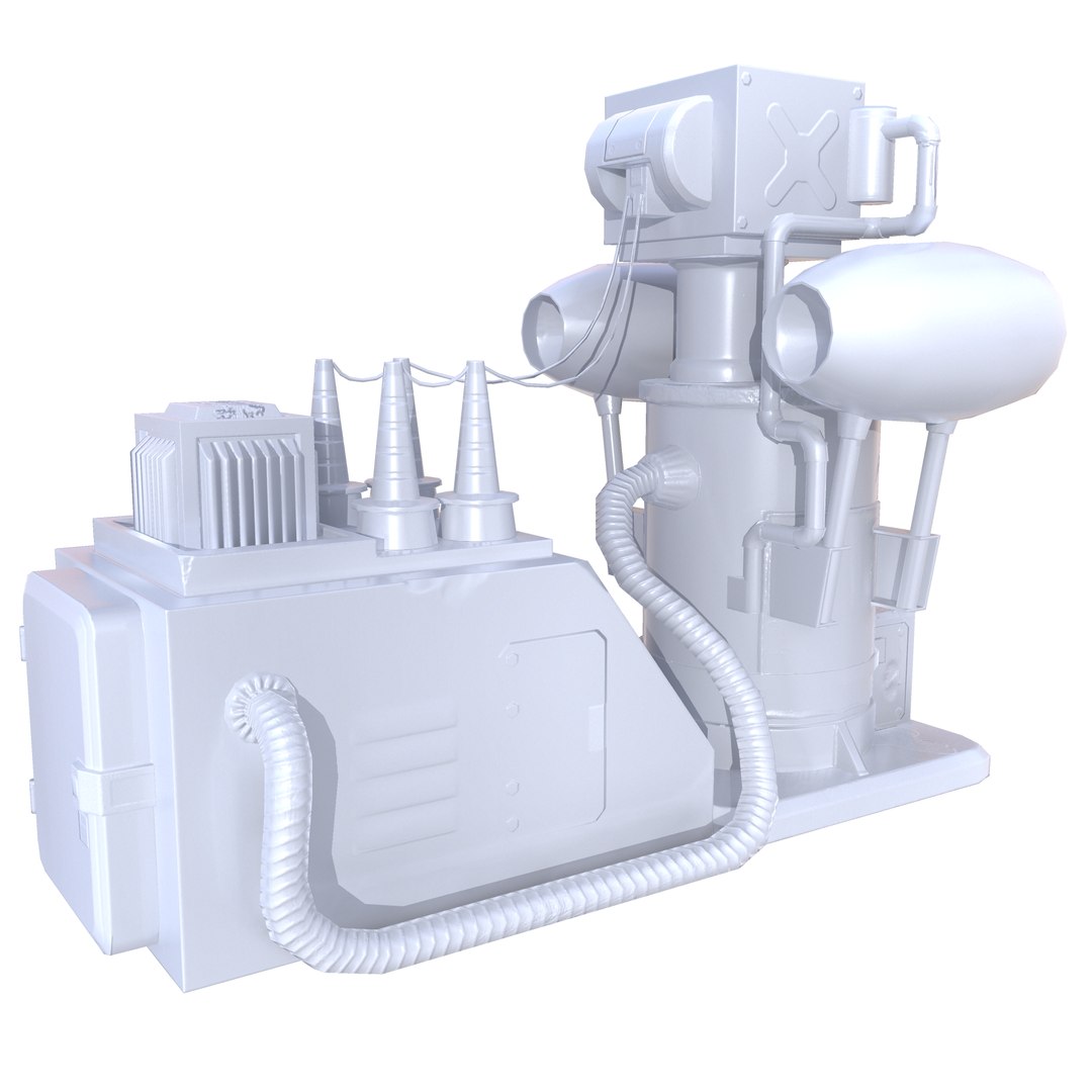 Electric Supply Power 3D Model - TurboSquid 1694835