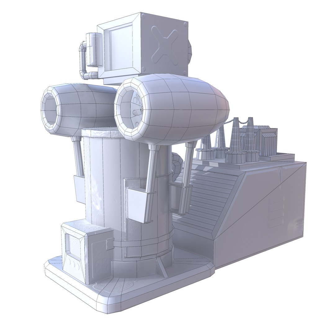 Electric Supply Power 3D Model - TurboSquid 1694835