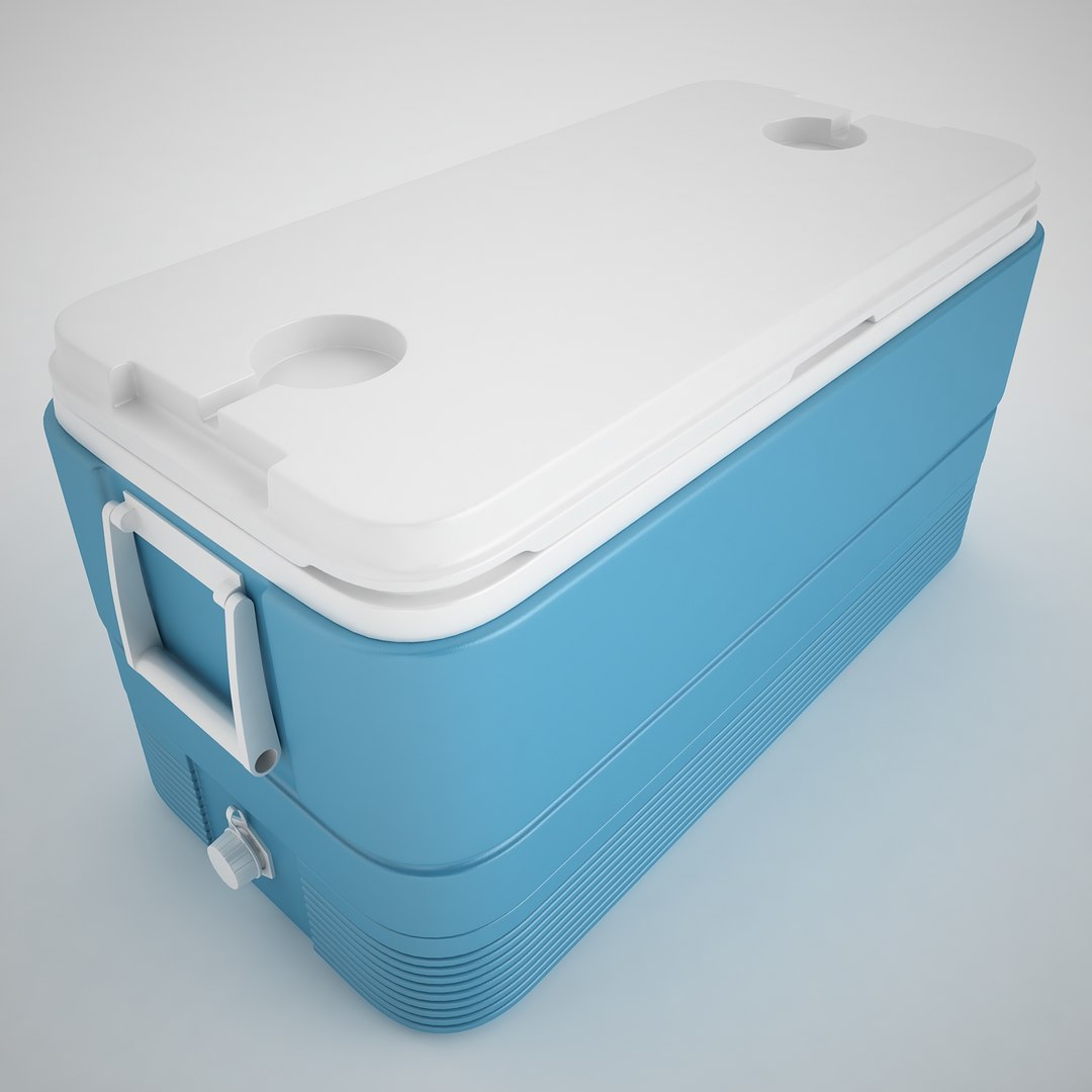 3d Model Ice Chest Igloo