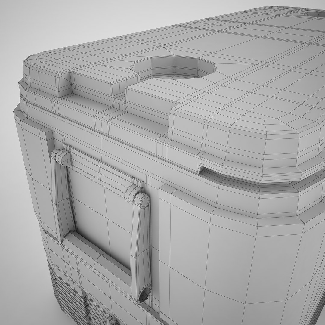 3d Model Ice Chest Igloo