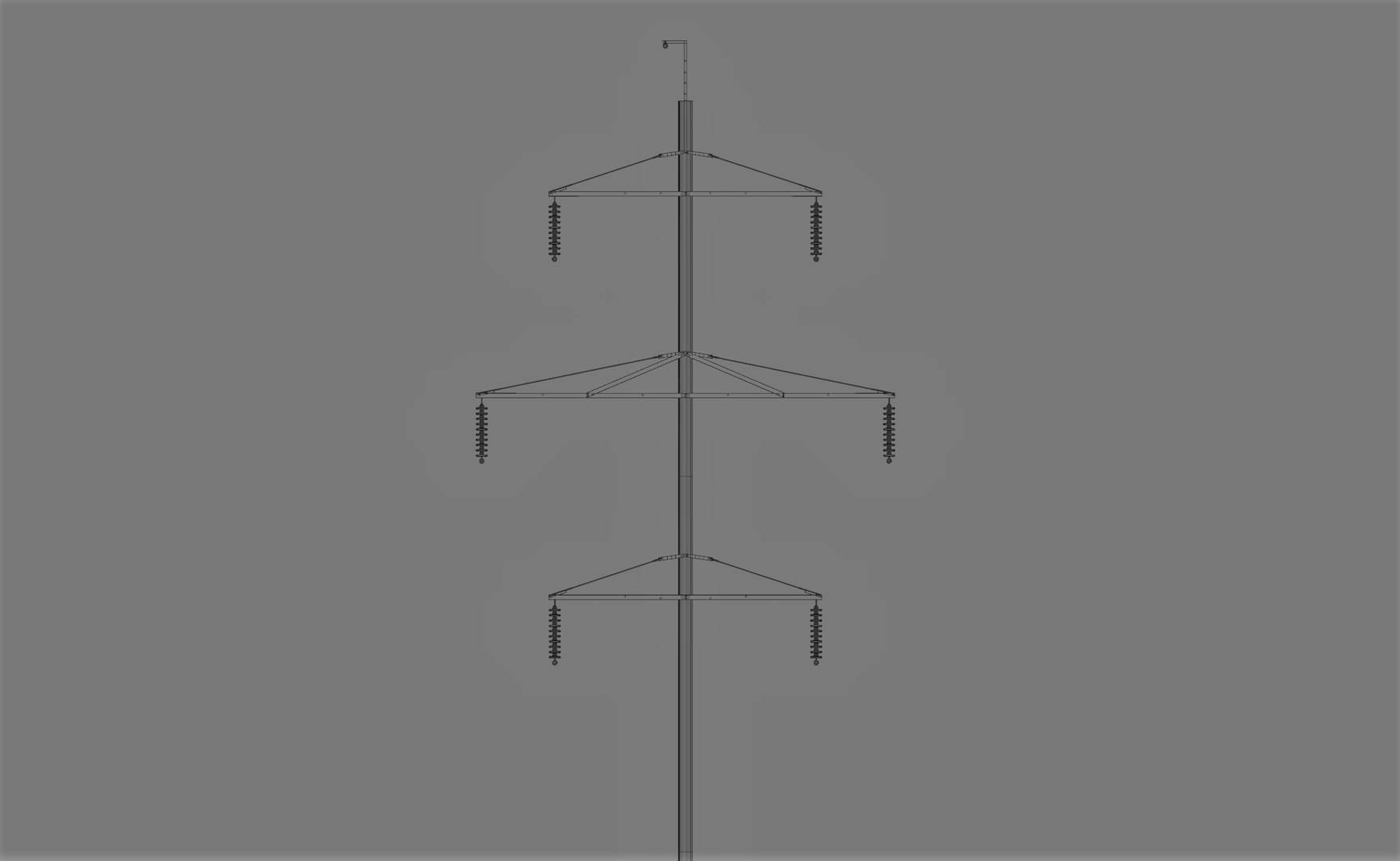 3D Model High Voltage Power Lines - TurboSquid 1794818
