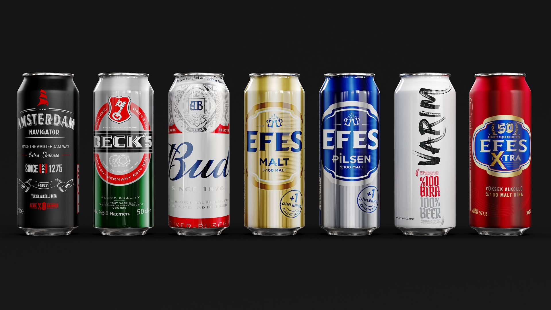 Efes Beer Packaging 3D model - TurboSquid 1927543