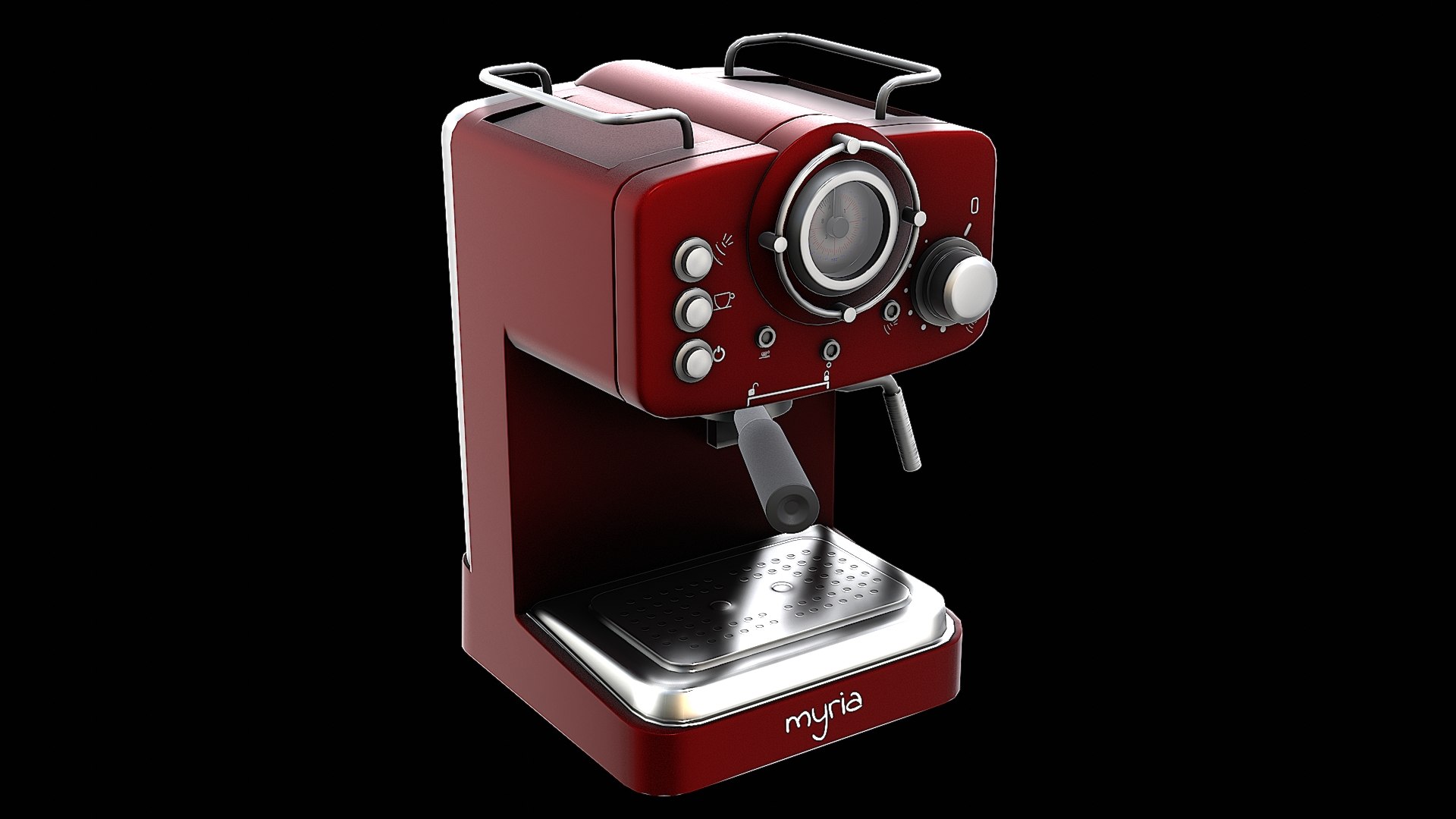 Myria Coffee Maker 3D - TurboSquid 2339579