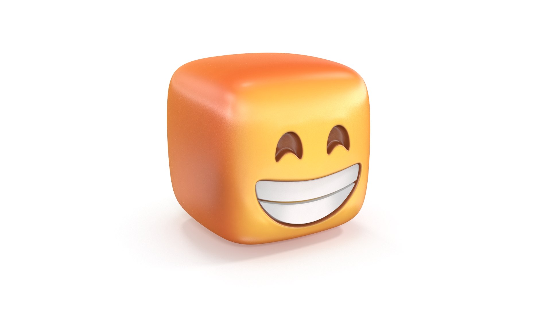 Smiley Face Emoji 8 Model - TurboSquid 2066101