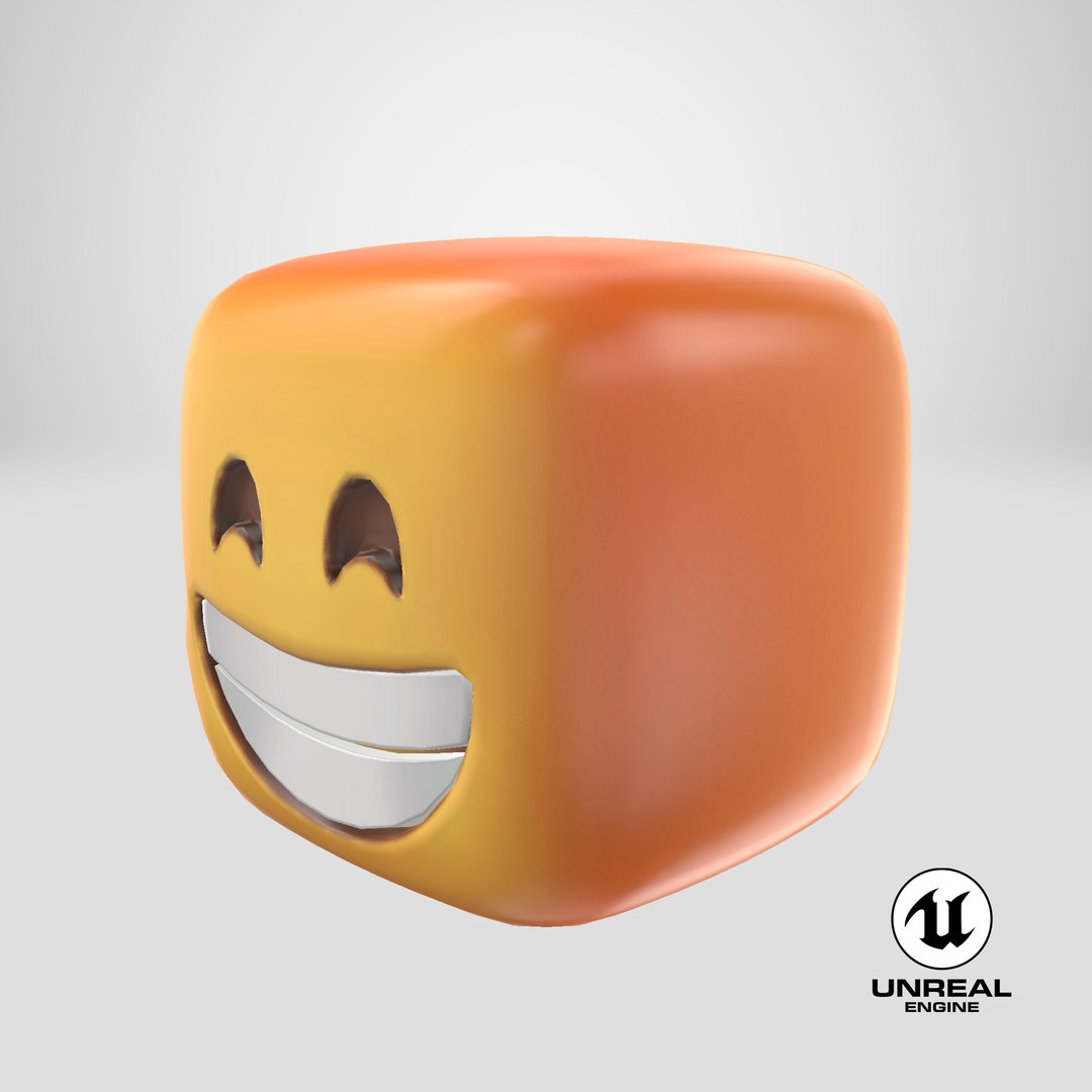 Smiley Face Emoji 8 Model - TurboSquid 2066101