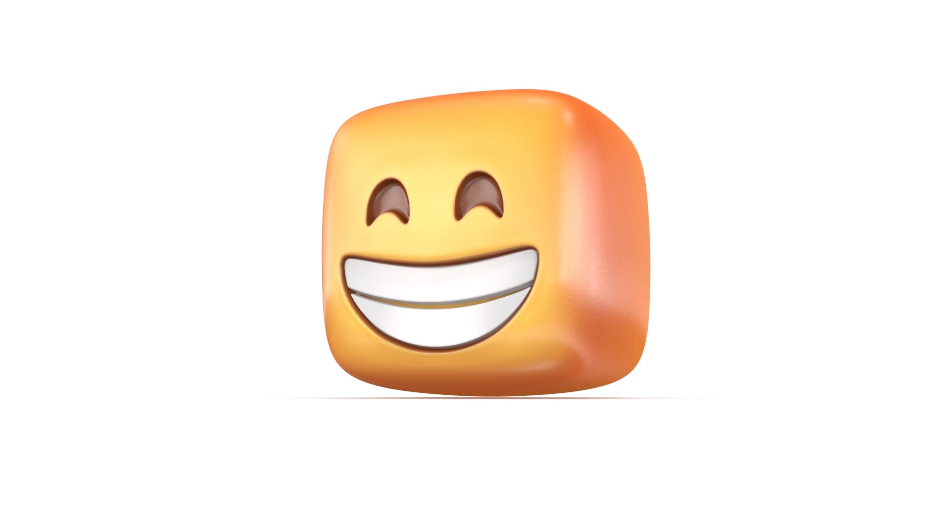 Smiley Face Emoji 8 Model - TurboSquid 2066101