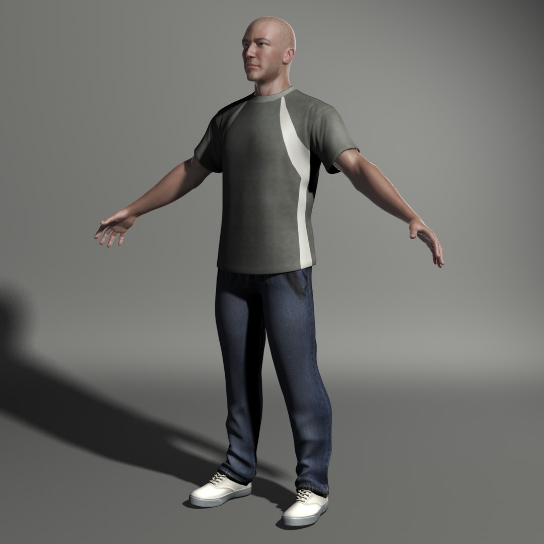 Human Man 3d Max