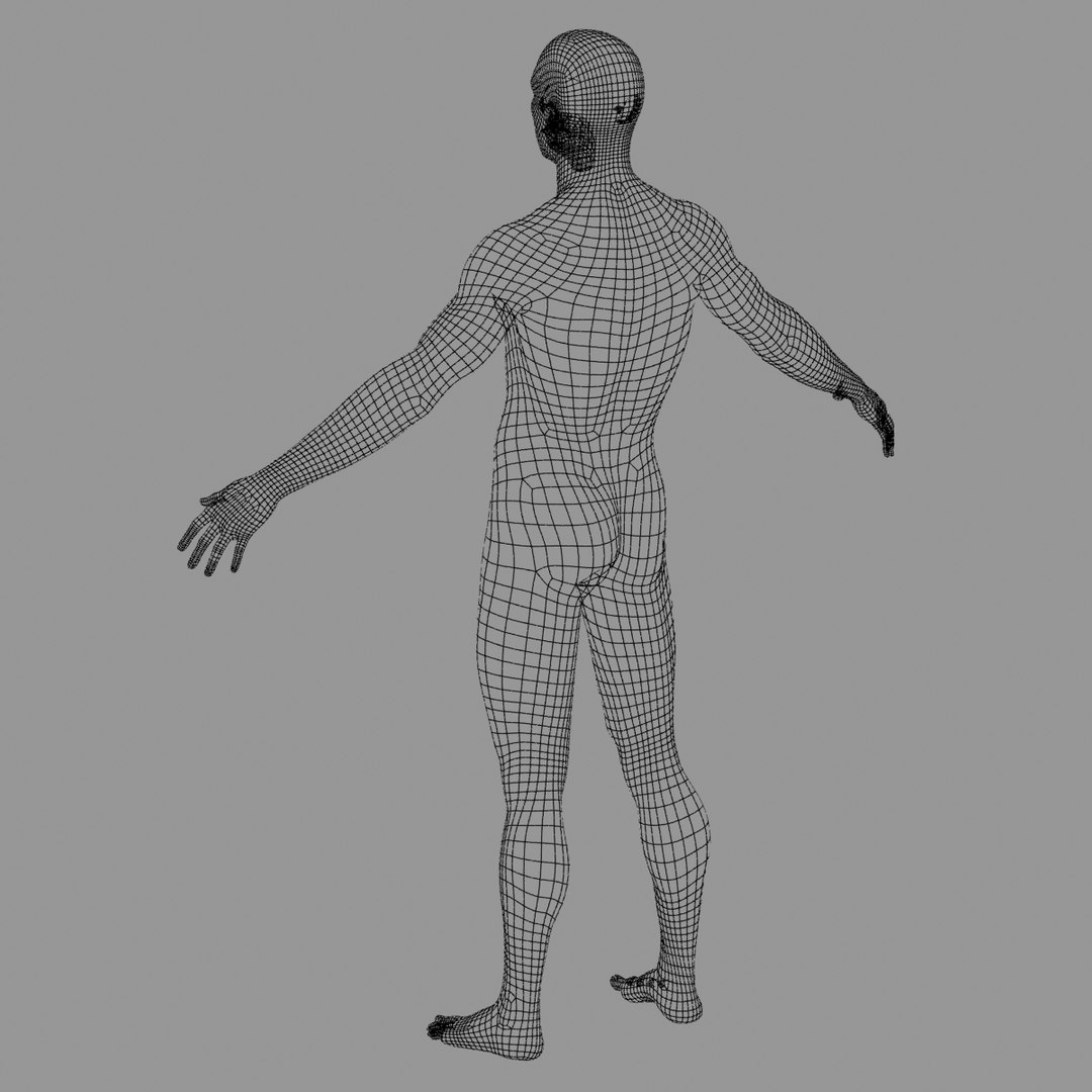 Human Man 3d Max