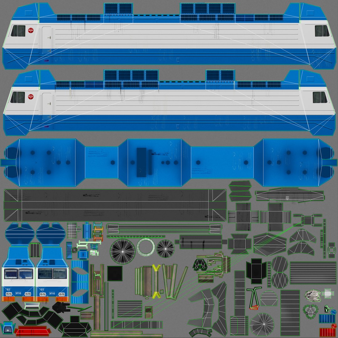 Ep10 Locomotive 3ds