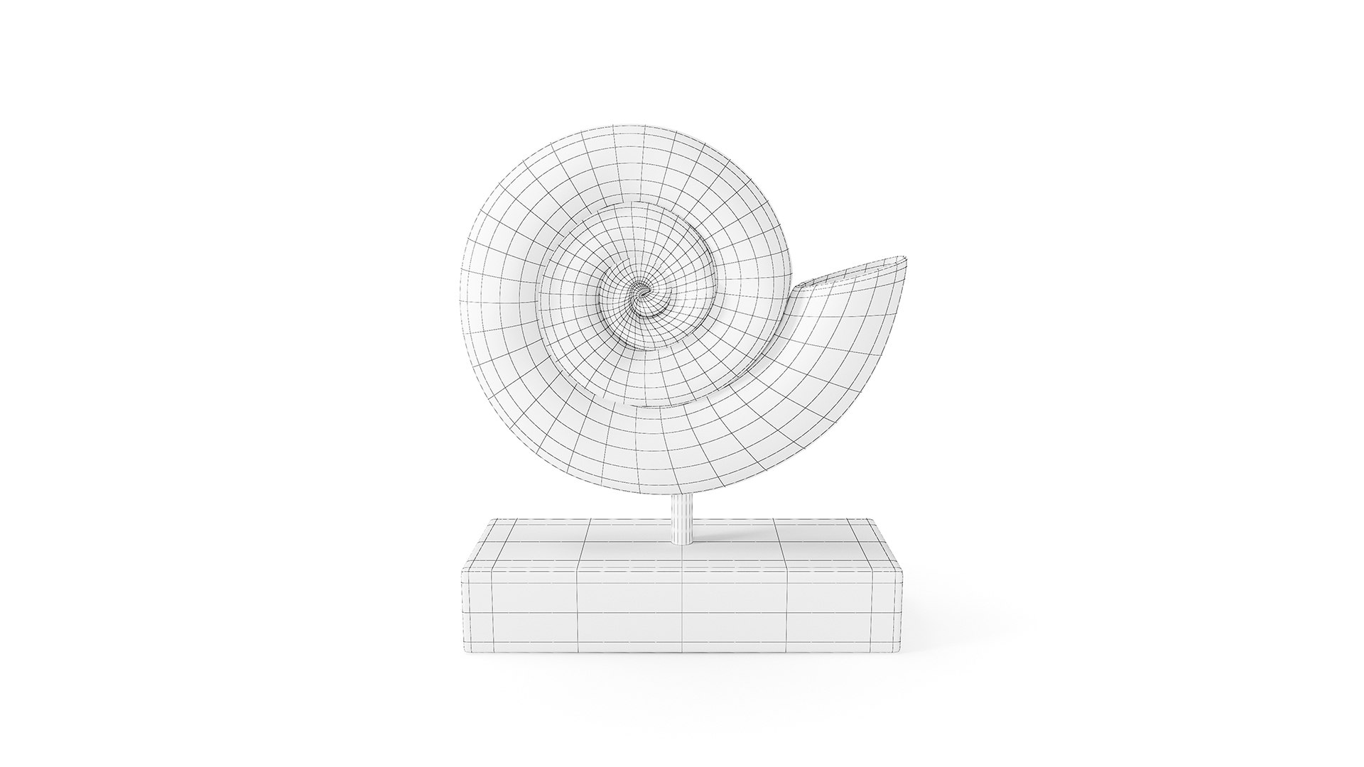 3D Fossil Shell - TurboSquid 1840988
