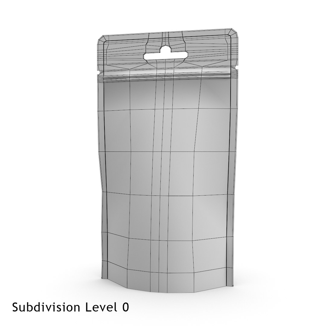 3d Plastic Pack Sachet