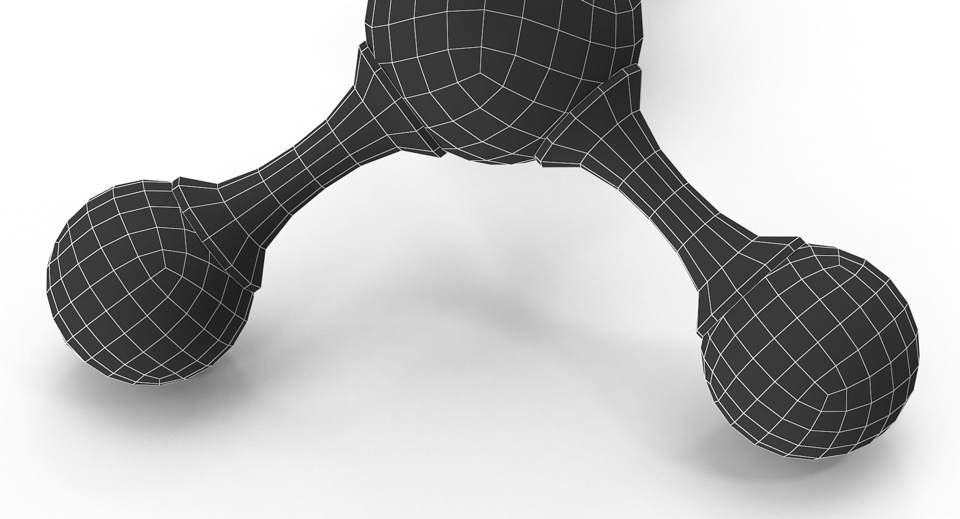 3D Butyne Molecular - TurboSquid 1280025