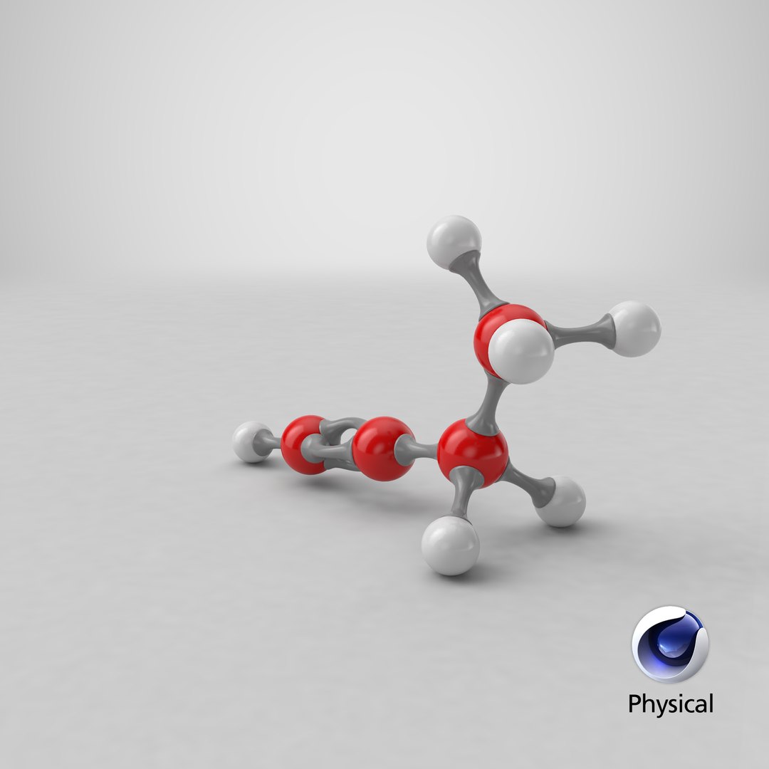 3D Butyne Molecular - TurboSquid 1280025