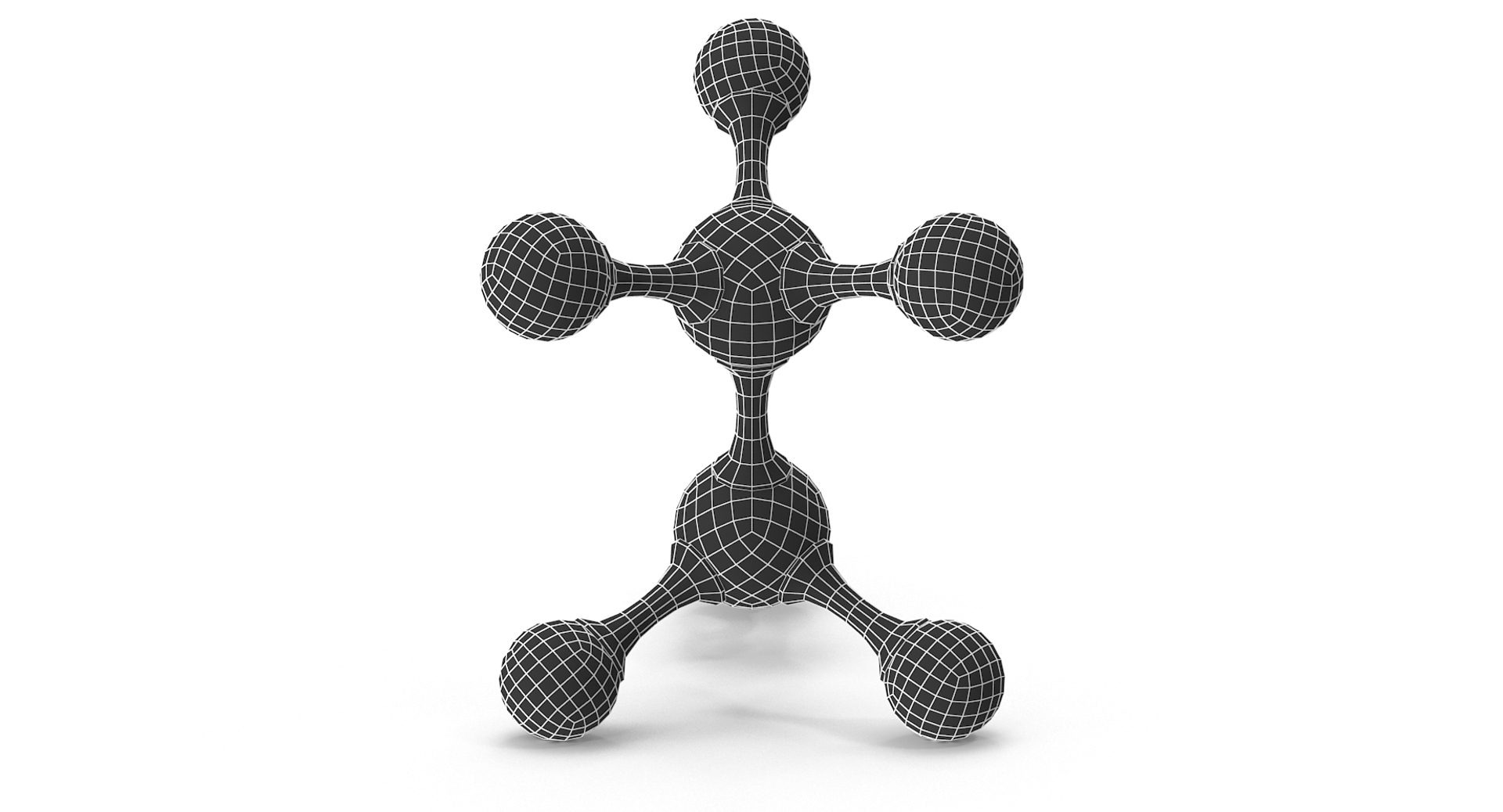 3D Butyne Molecular - TurboSquid 1280025