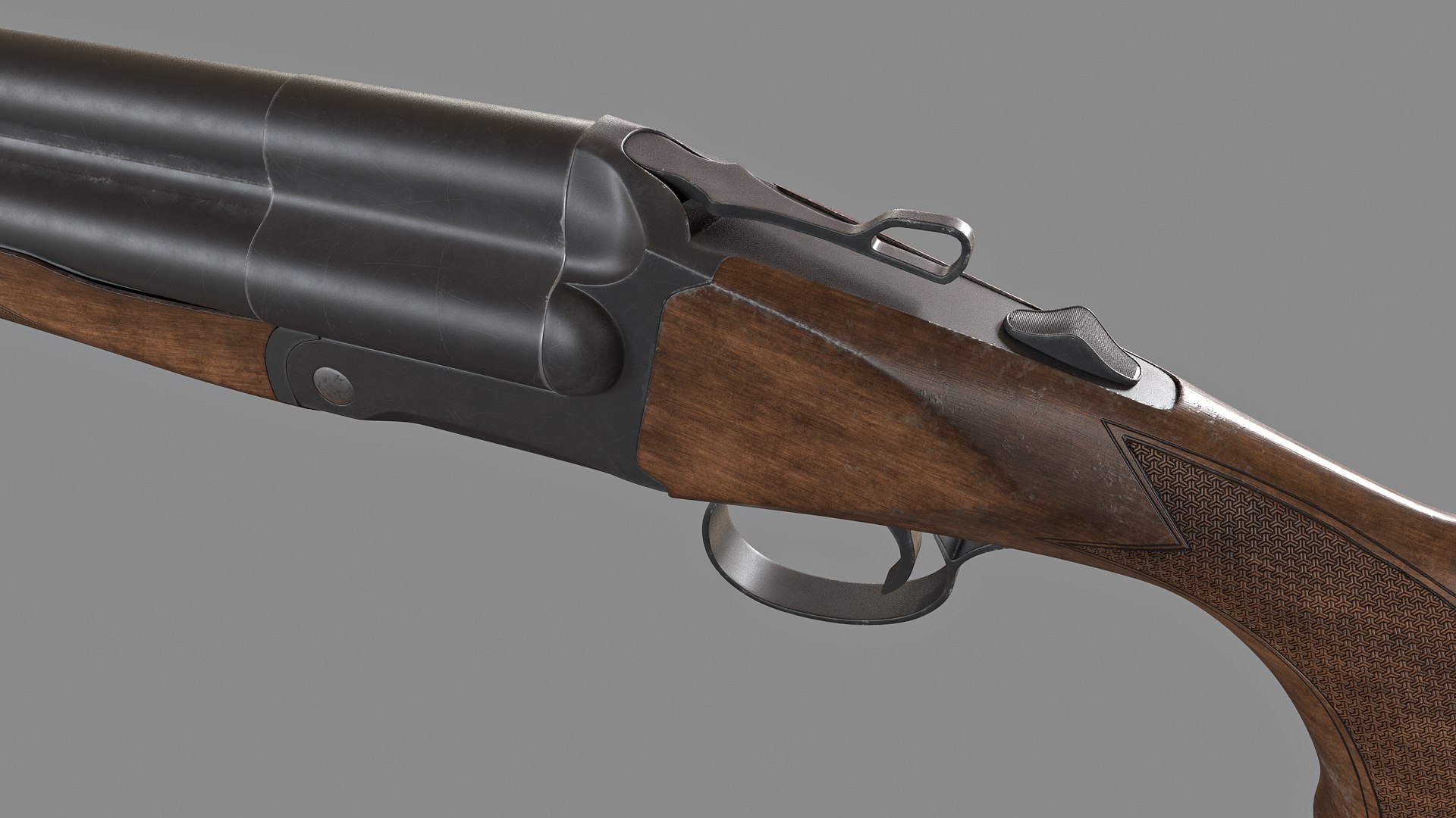 Chiappa TripleThreat Shotgun 3D Model - TurboSquid 1982136