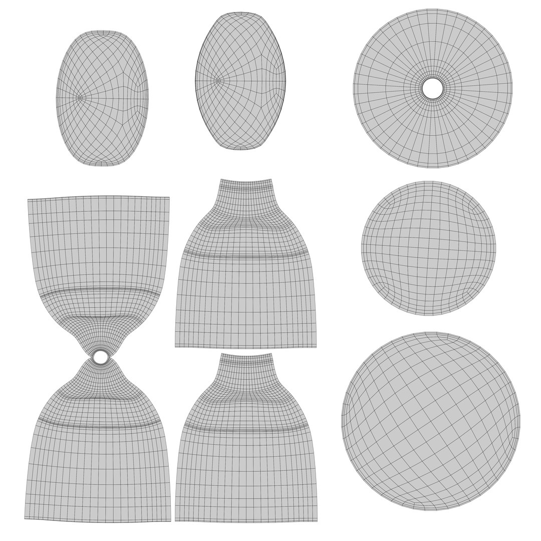 Glass Bottle Wood Lid 3D Model - TurboSquid 2029930