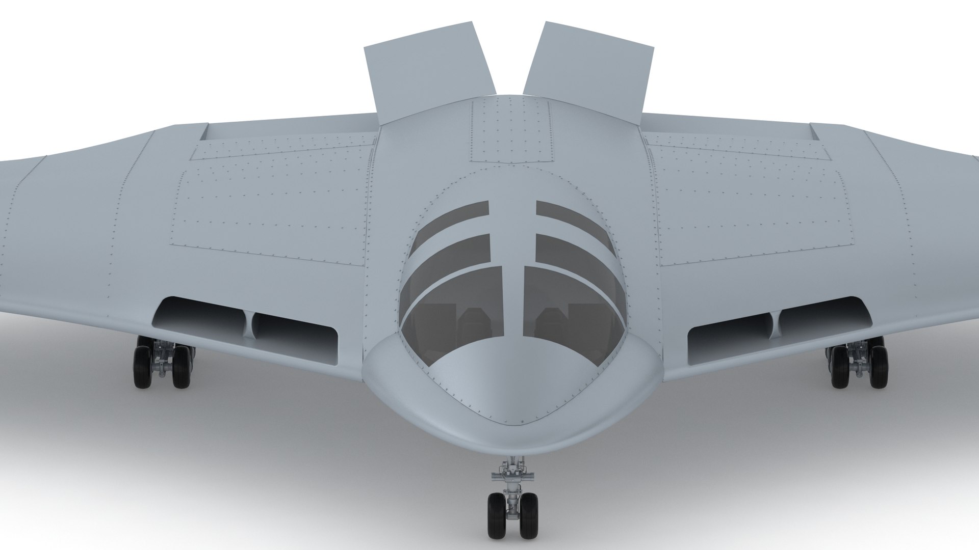 Tupolev PAK DA Low Poly PBR Realistic 3D - TurboSquid 2005378