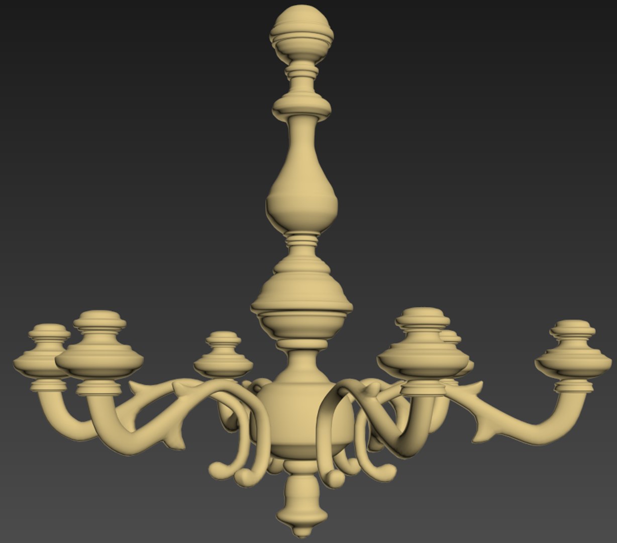 3d chandelier