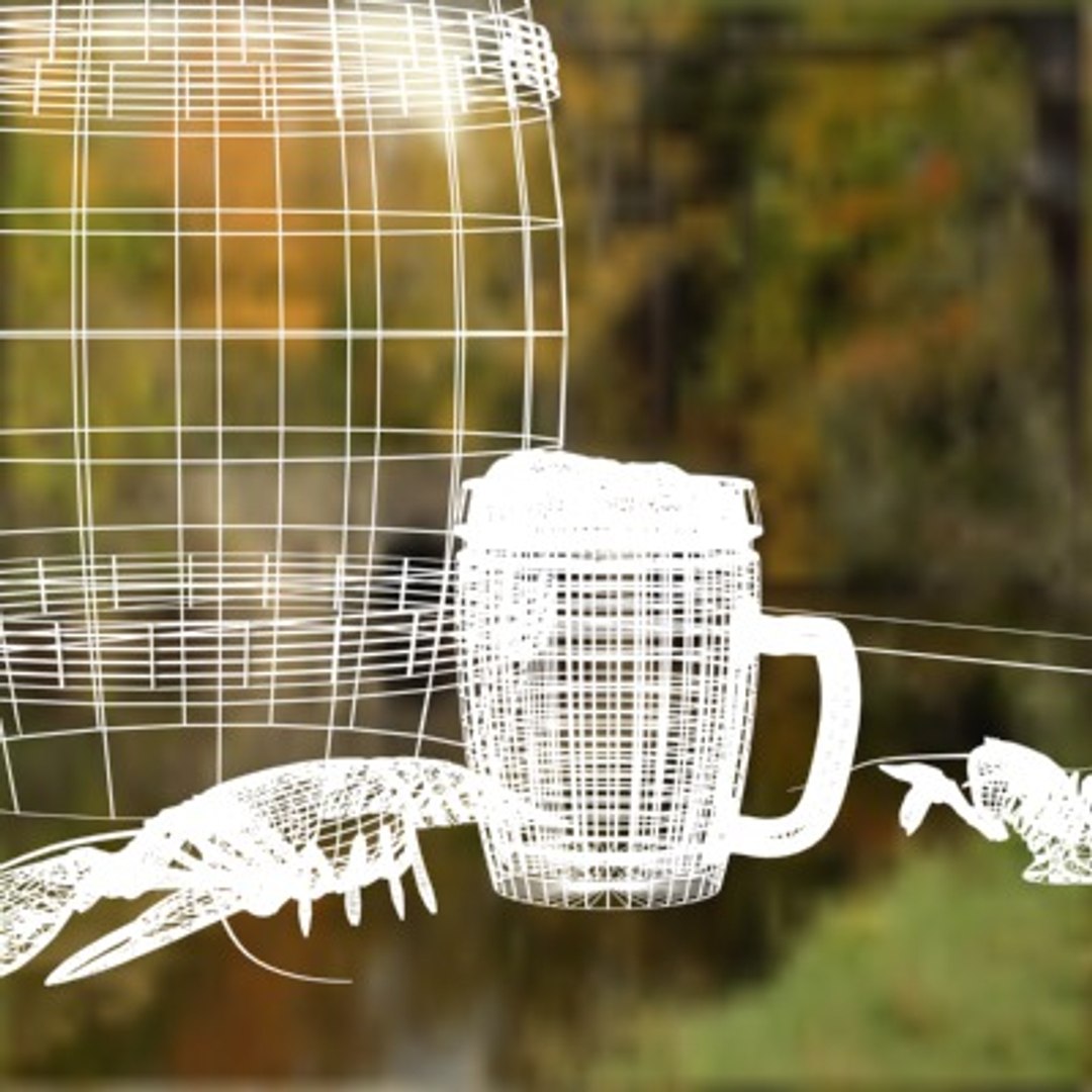 3d Max Beer Crayfish