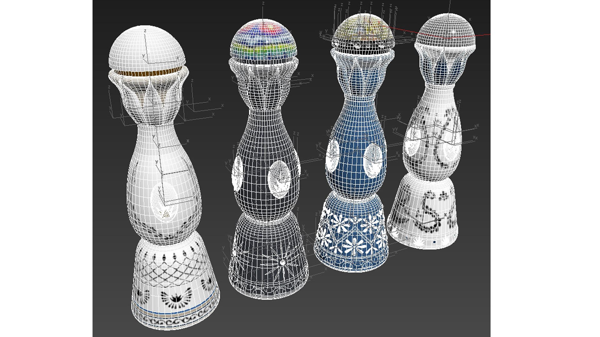 3D Clase Azul Anejo Tequila Model - TurboSquid 2207138