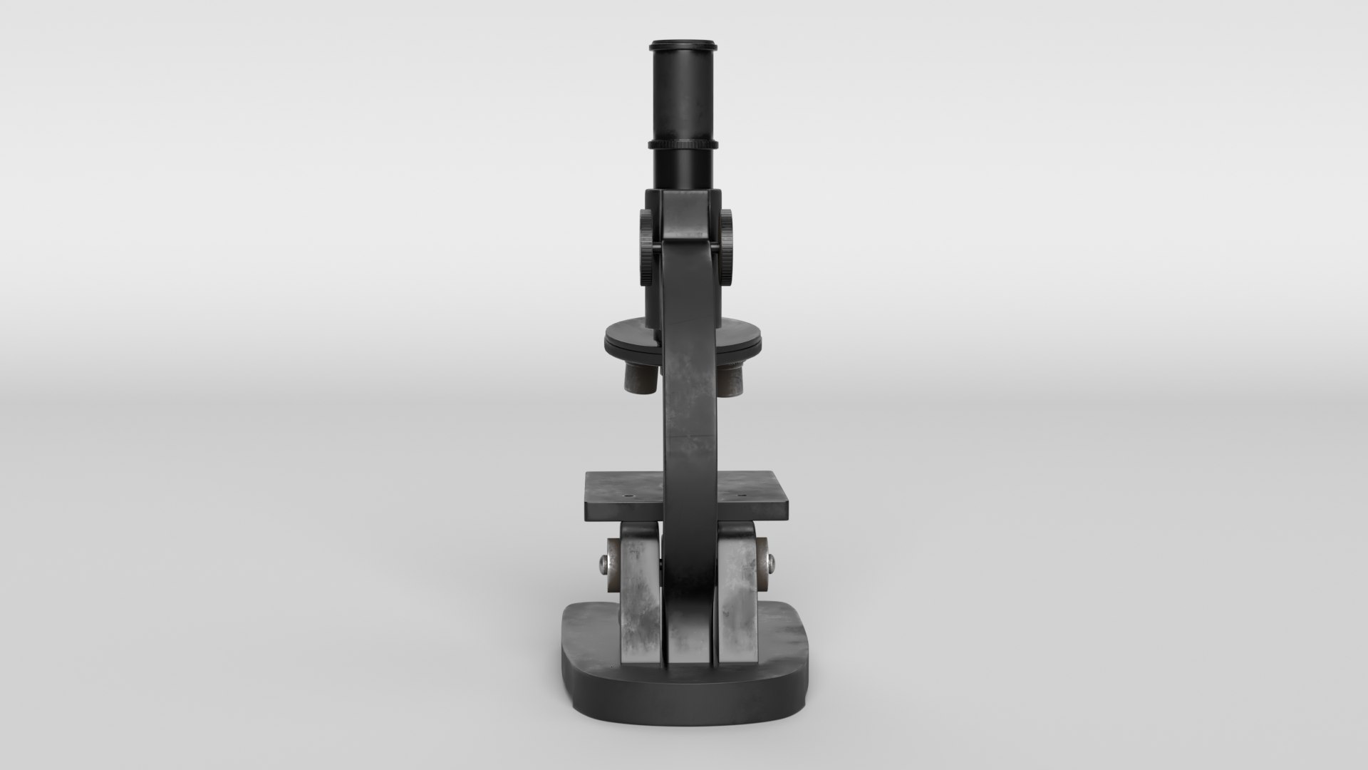 3D Old Microscope - TurboSquid 2112553
