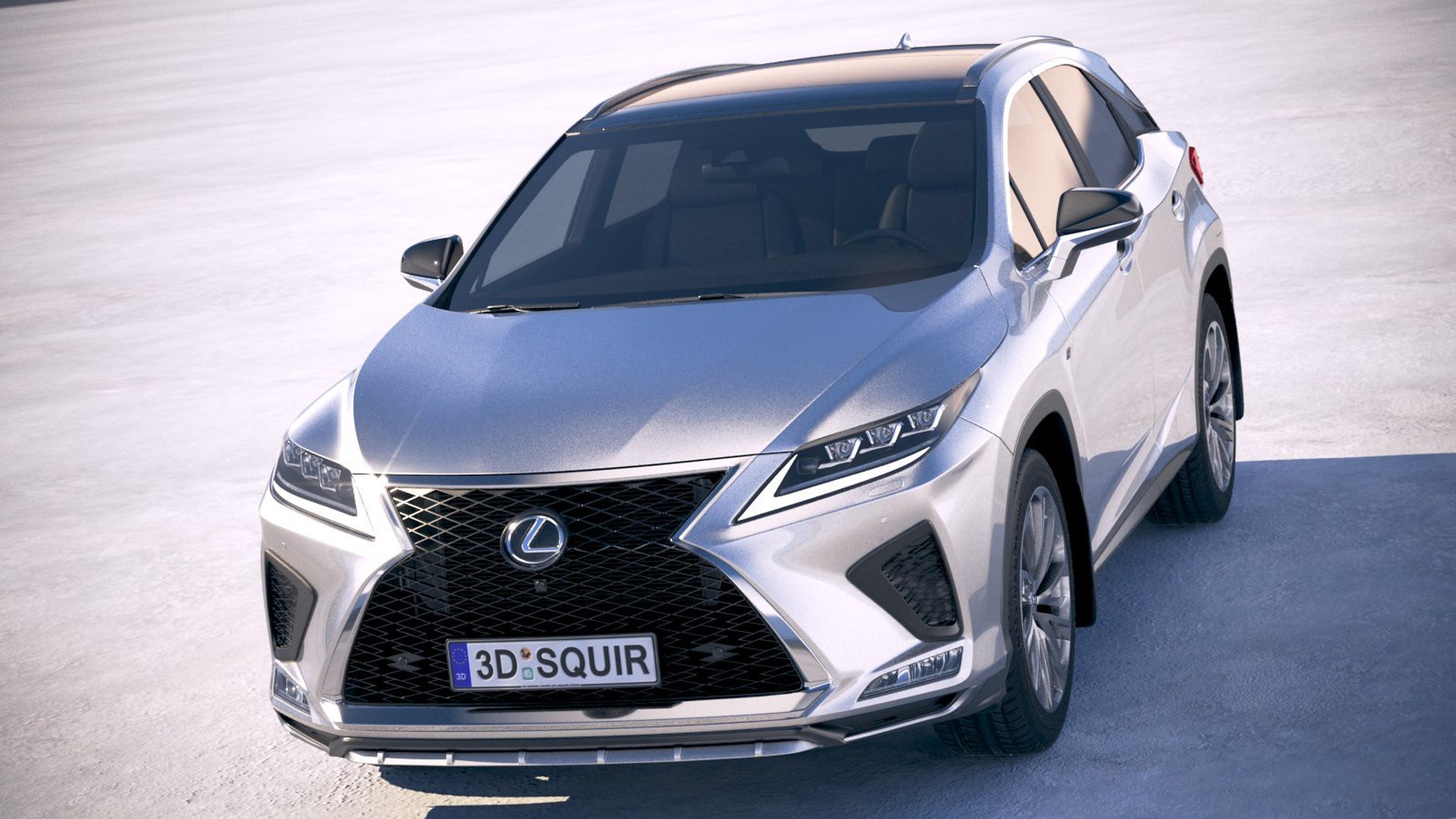 3D Lexus Rx F Model - TurboSquid 1440333