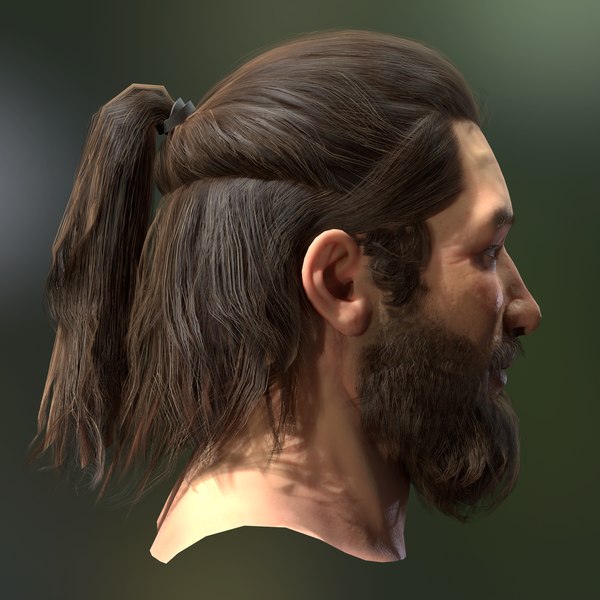 3D man head pbr - TurboSquid 1412261