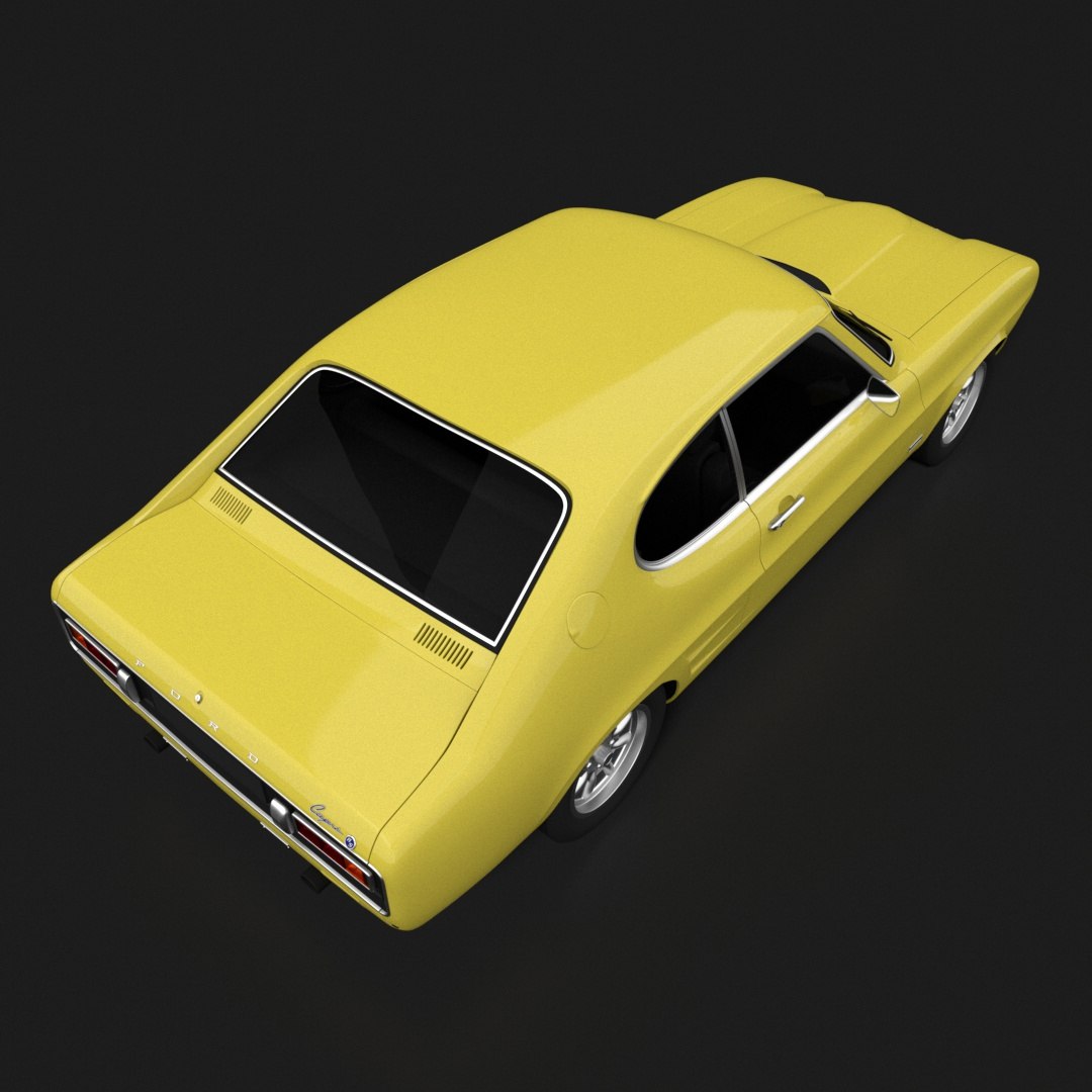 3D Model Ford Capri RS2600 - TurboSquid 2329246