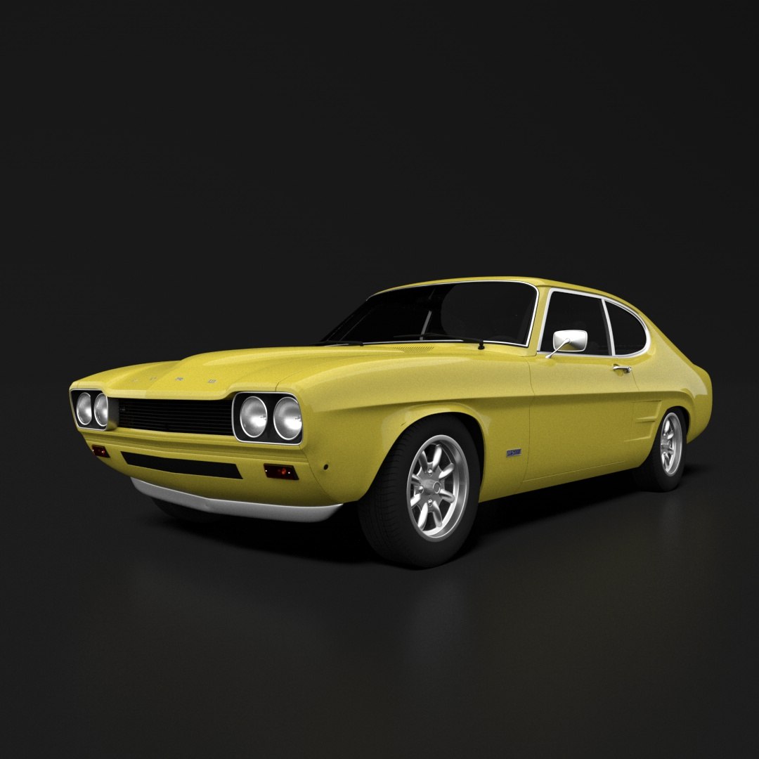 3D Model Ford Capri RS2600 - TurboSquid 2329246