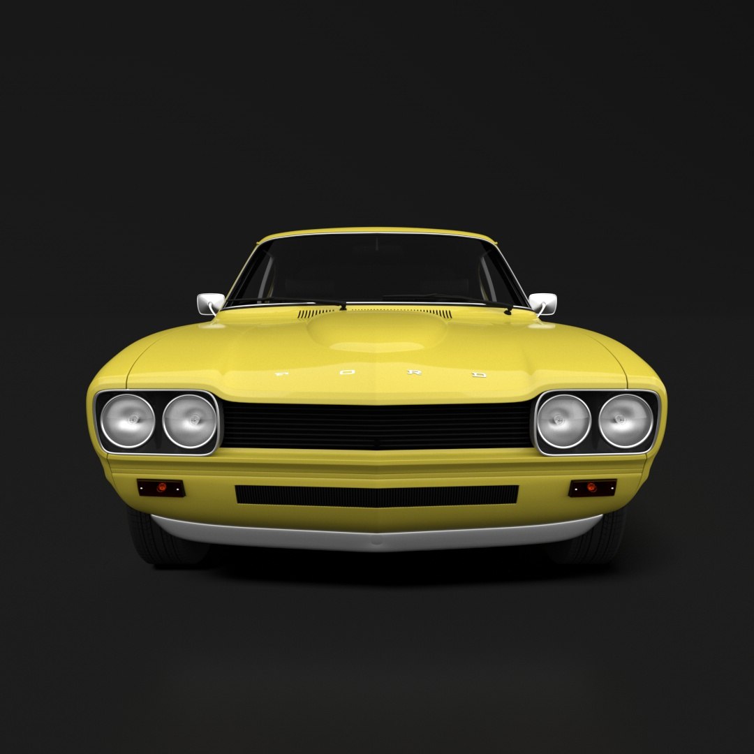 3D Model Ford Capri RS2600 - TurboSquid 2329246