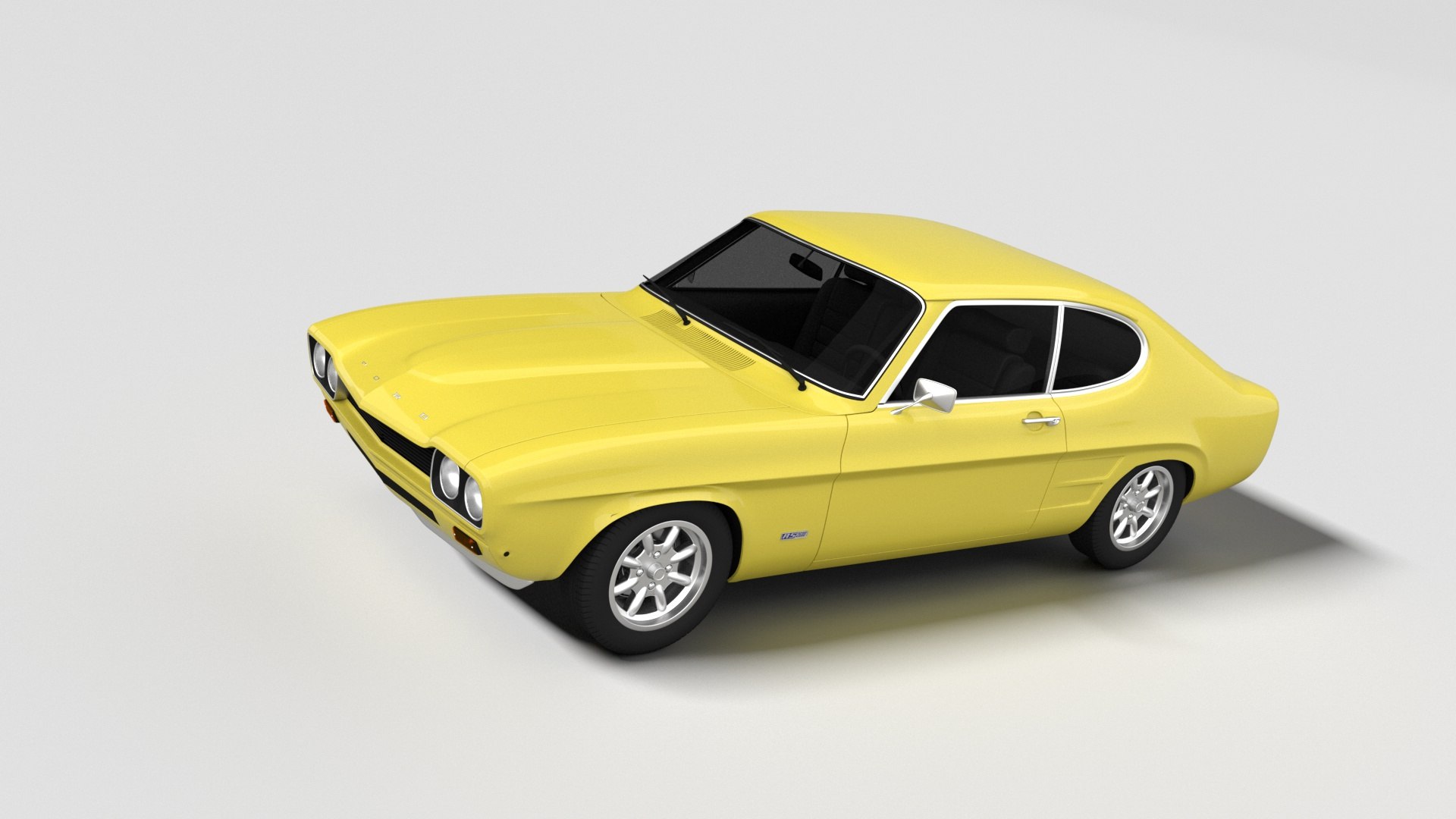 3D Model Ford Capri RS2600 - TurboSquid 2329246