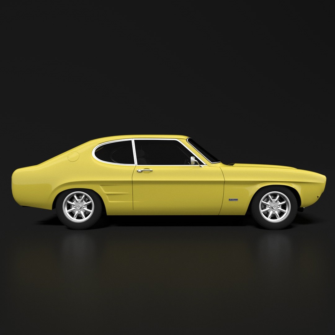 3D Model Ford Capri RS2600 - TurboSquid 2329246