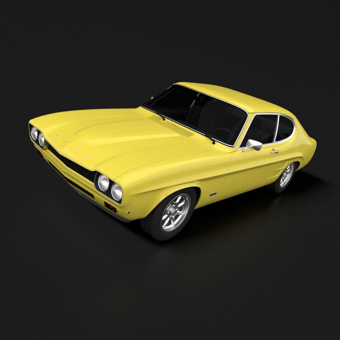 3D Model Ford Capri RS2600 - TurboSquid 2329246