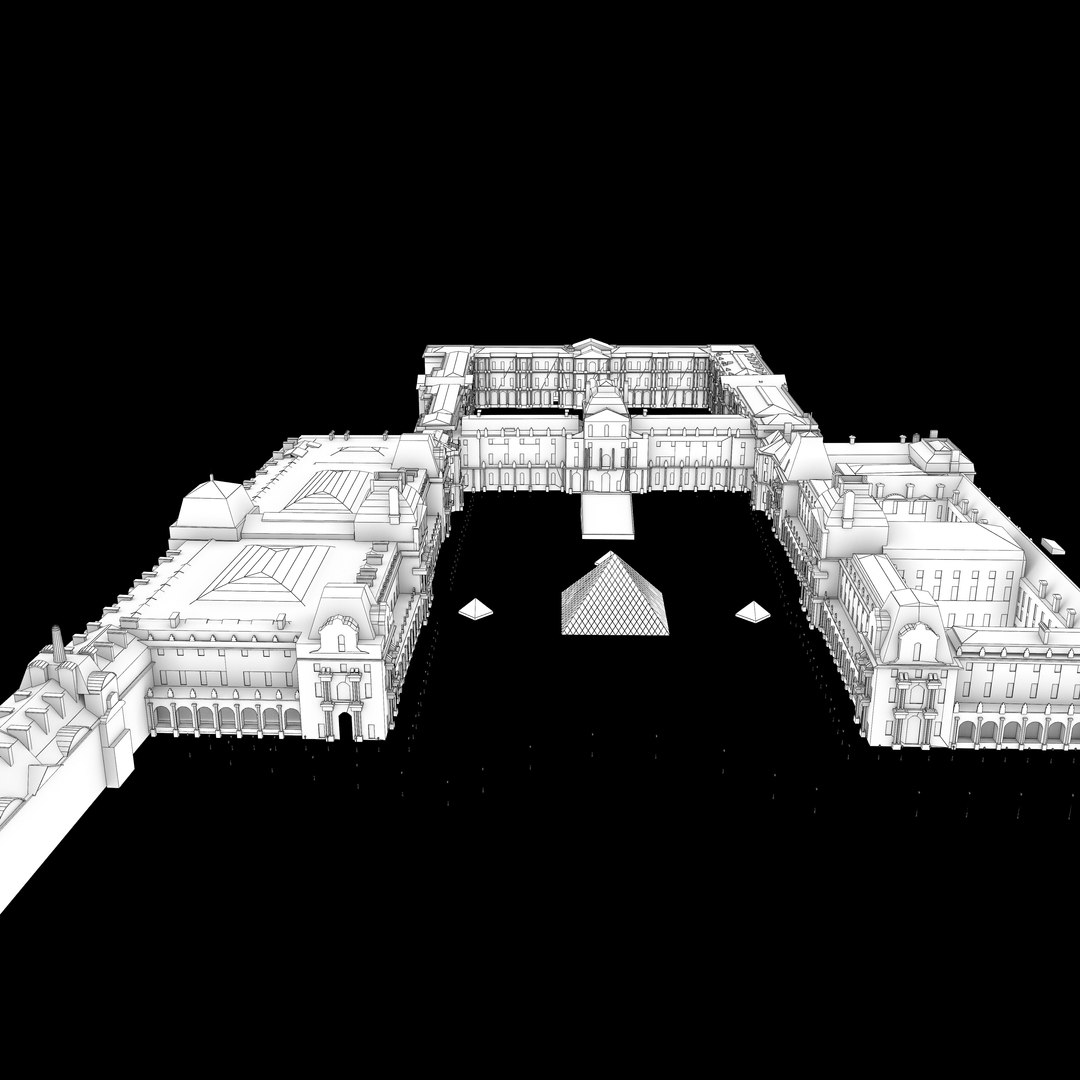 Free Louvre 3D Model - TurboSquid 2039271