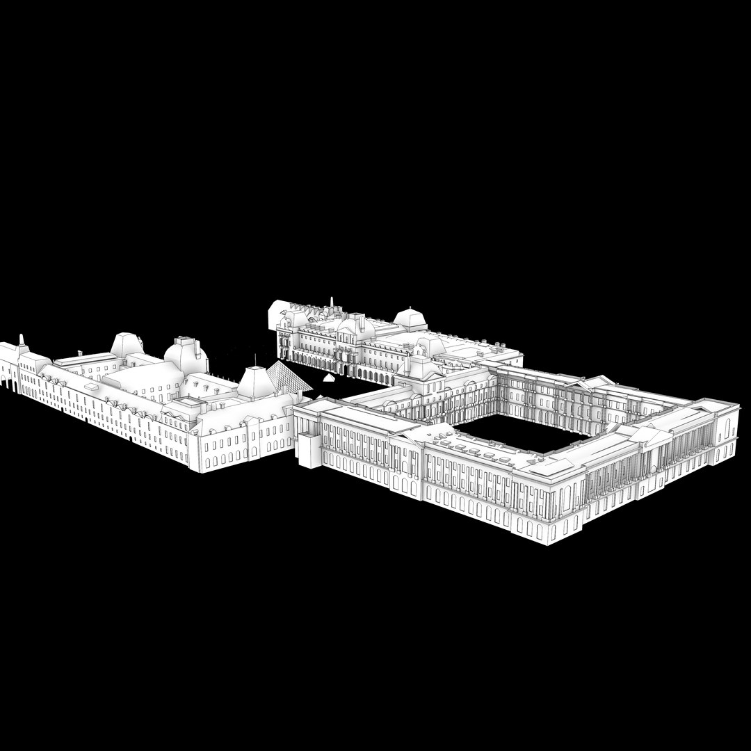 Free Louvre 3D Model - TurboSquid 2039271