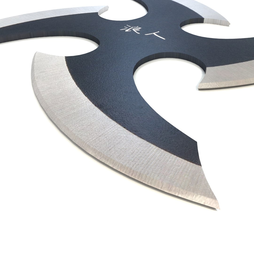 Ninja Star 3d Model